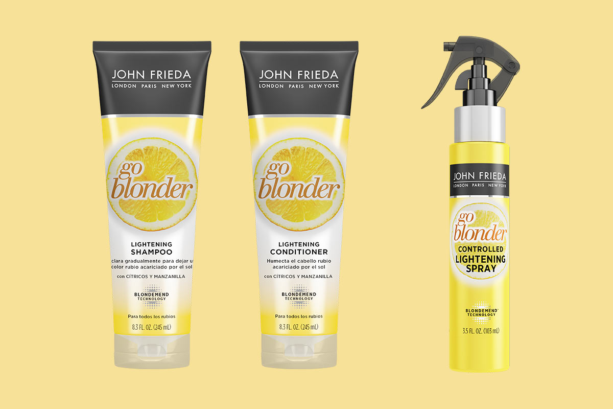 Abrillanta tus mechones rubios esta primavera con la línea John Frieda ...